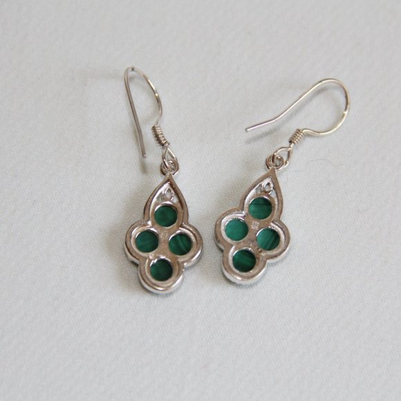 STS JEWELS | Jewelry | Sts Jewels Sterling Silver Malachite Drop ...